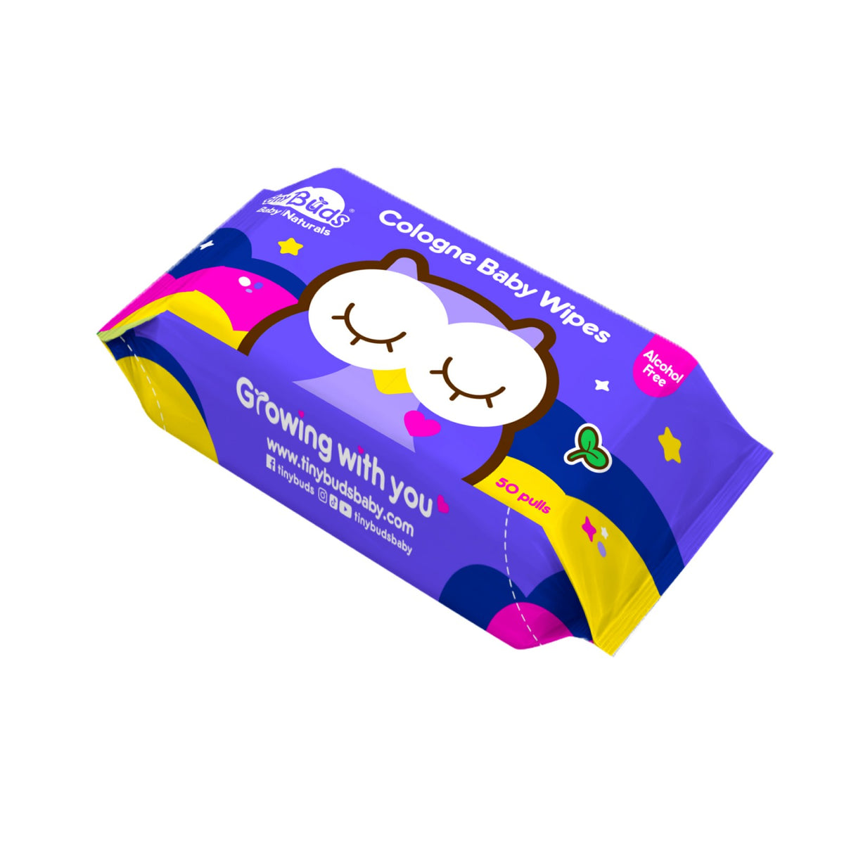 Tiny Buds Cologne Baby Wipes (50 pulls) – Tiny Buds Baby Naturals