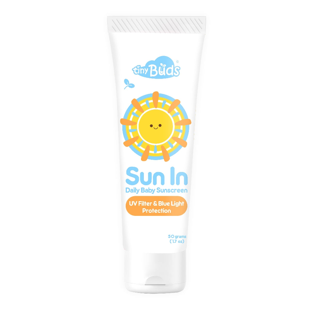 Tiny Buds Sun In Daily Baby Sunscreen 50g - UV Blue Light Protection I ...
