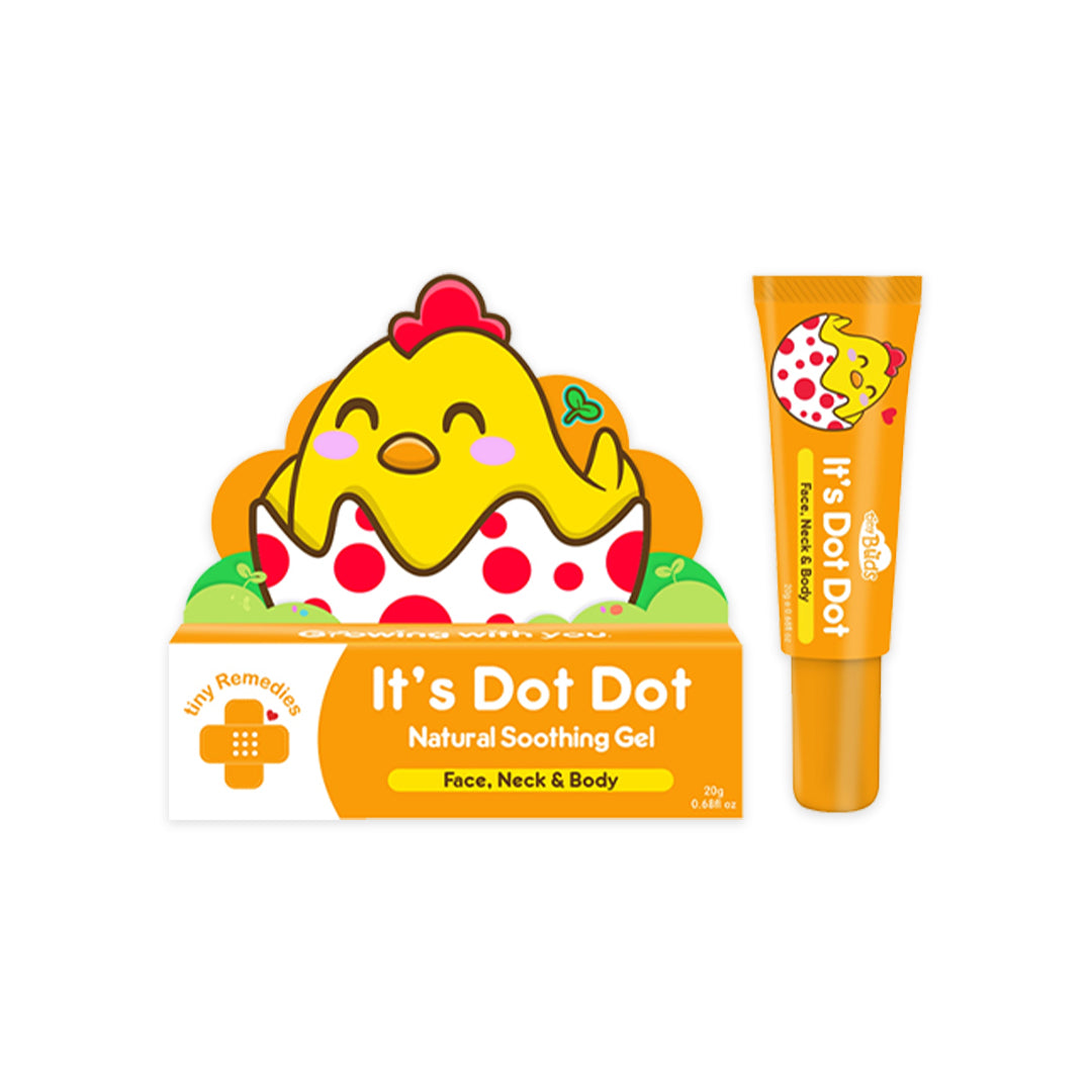 Tiny Buds It's Dot Dot Natural Soothing Gel 20g - Chicken Pox Relief ...