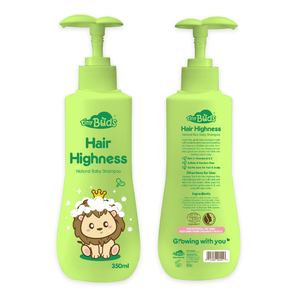 Tiny Buds Hair Highness Baby Shampoo 350ml – Tiny Buds Baby Naturals