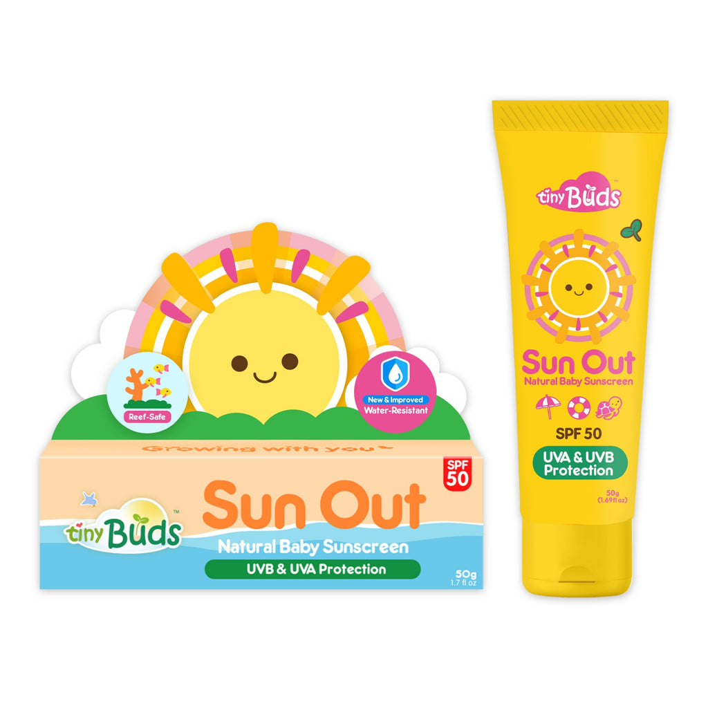 Tiny Buds Sun Out Natural Baby Sunscreen – Tiny Buds Baby Naturals
