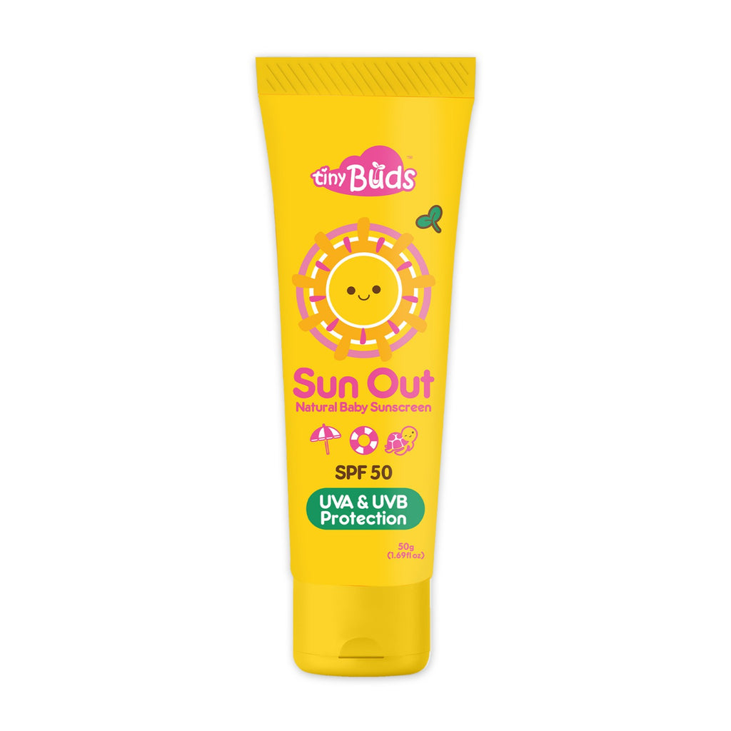 Tiny Buds Sun Out Natural Baby Sunscreen – Tiny Buds Baby Naturals