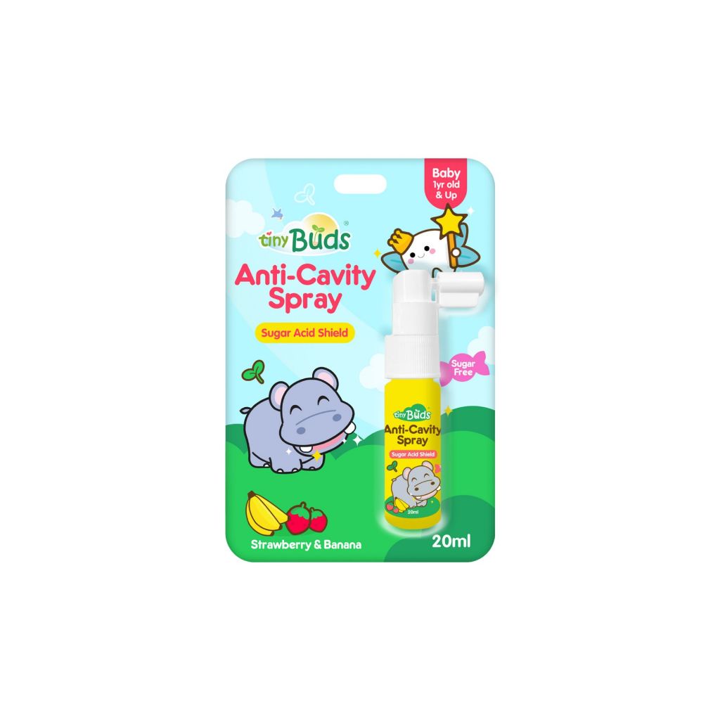 Tiny Buds Baby Anti-Cavity Spray (Strawberry Banana) 20ml – Tiny Buds ...