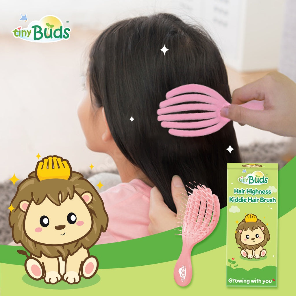 Tiny Buds Hair Highness Kiddie Hair Brush – Tiny Buds Baby Naturals