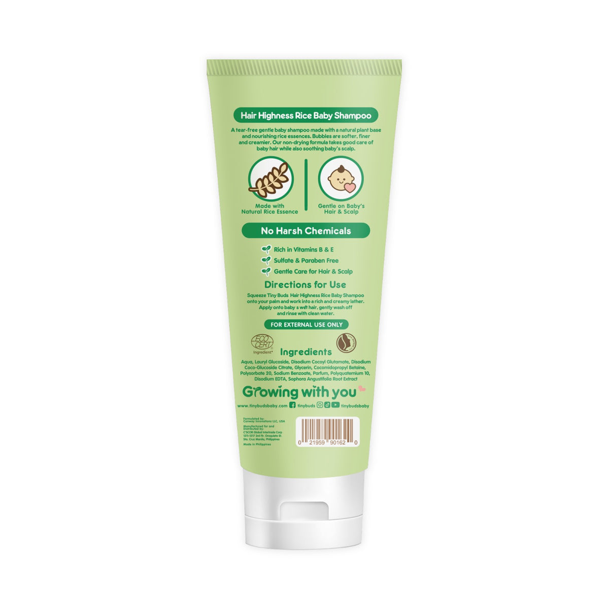 Tiny Buds Hair Highness Shampoo 200ml – Tiny Buds Baby Naturals