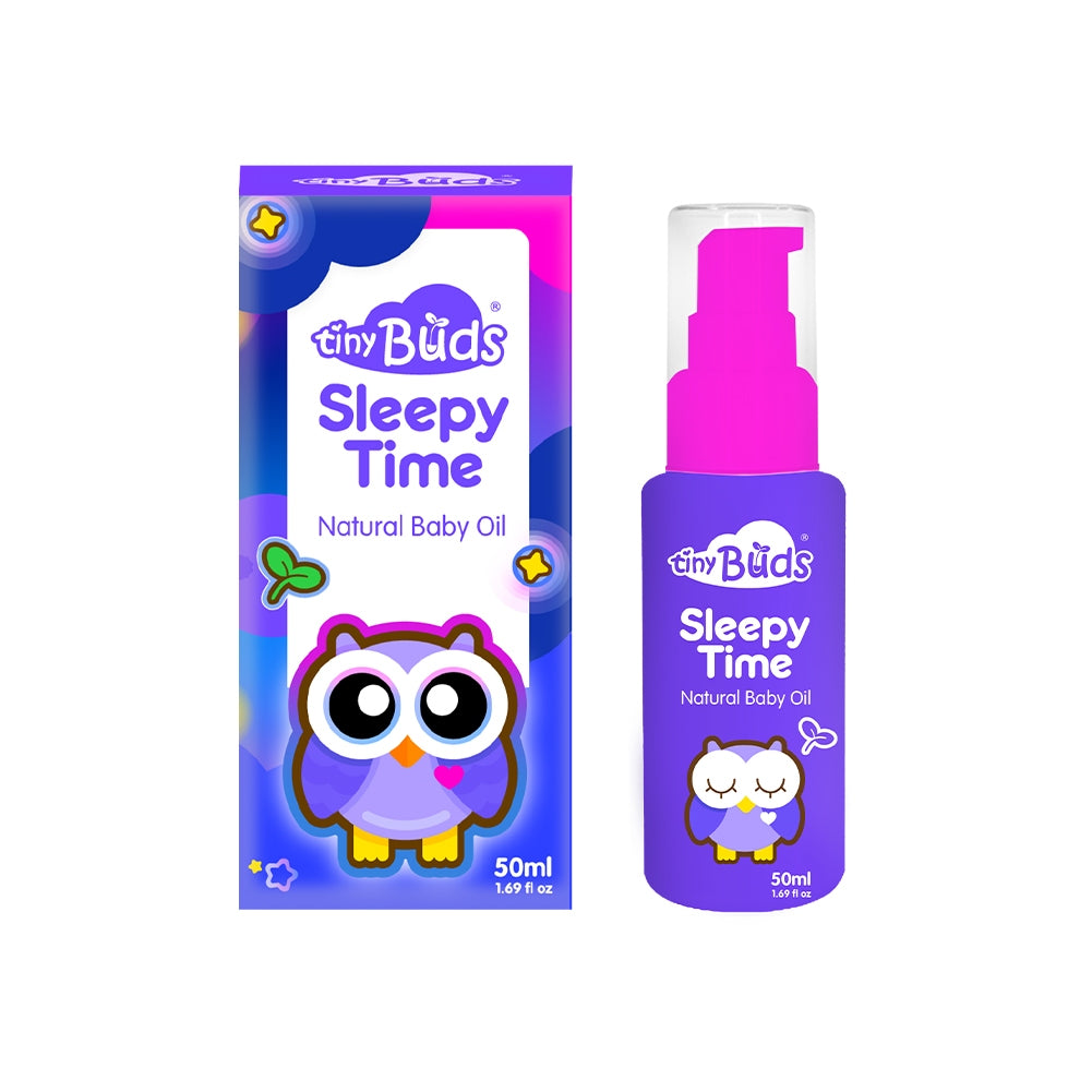 Tiny Buds Sleepy Time Natural Lavender Baby Oil (50ml) – Tiny Buds Baby ...