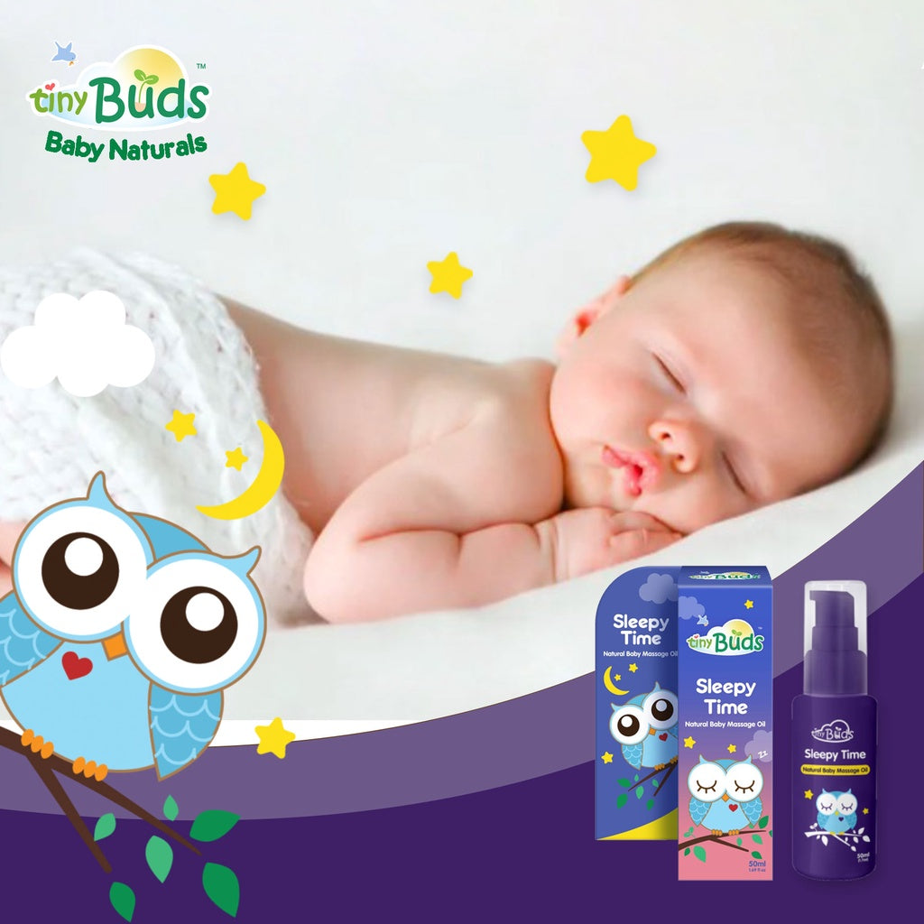 Tiny Buds Sleepy Time Natural Lavender Baby Oil (50ml) – Tiny Buds Baby ...