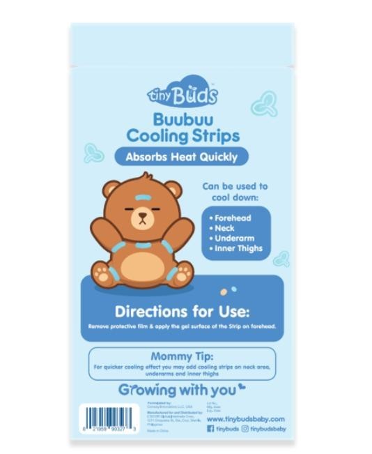 Tiny Remedies BuuBuu Cooling Strips – Tiny Buds Baby Naturals
