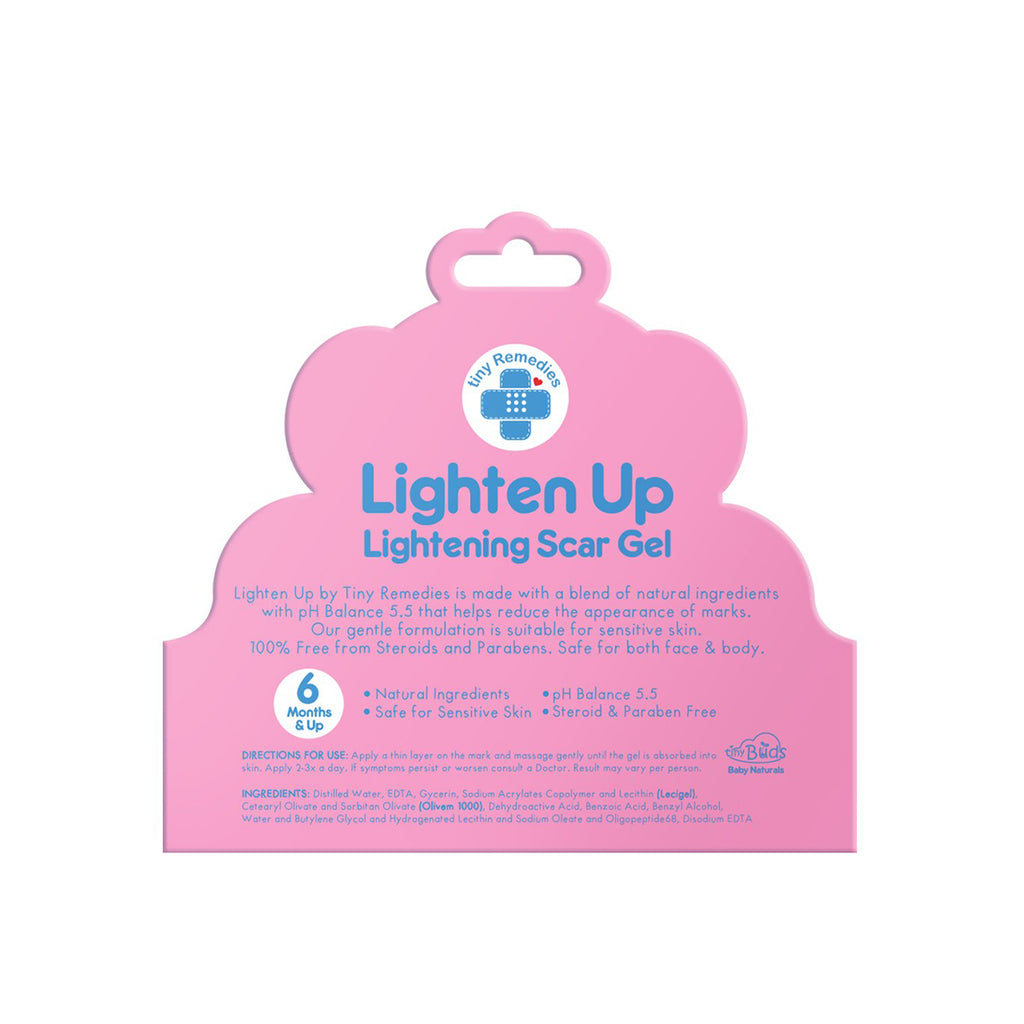 Tiny Buds Lighten Up, Lightening Scar Gel 20g – Tiny Buds Baby Naturals