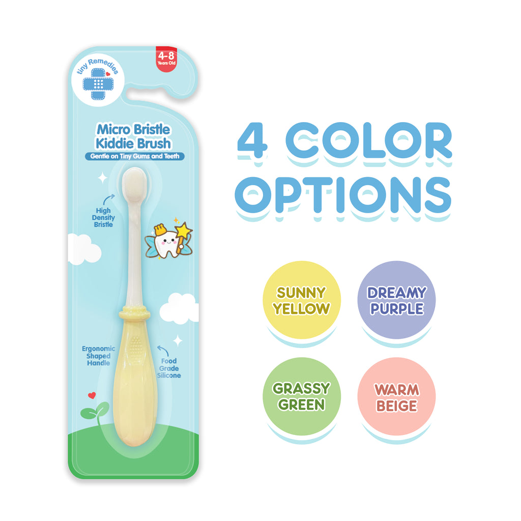 Tiny Buds Micro Bristle Kiddie Brush - (Random Color) – Tiny Buds Baby ...